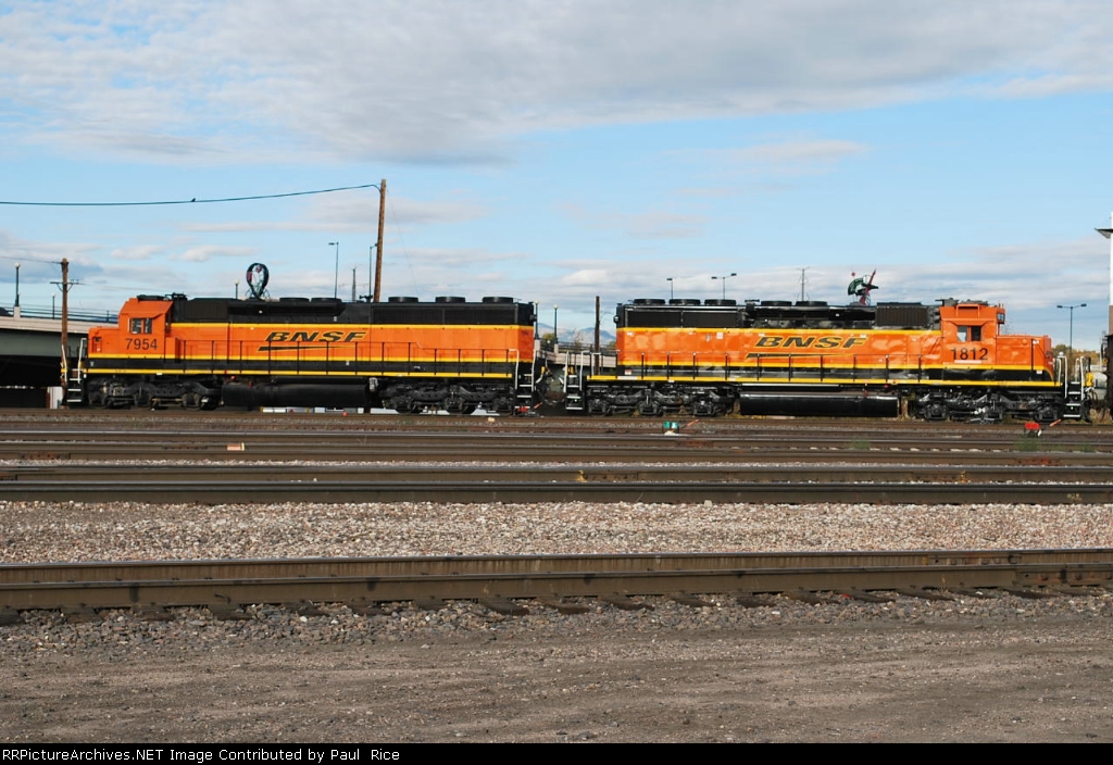 BNSF 7954 & 1812 Don't They Look Great!!!